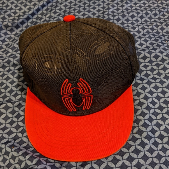 Marvel | Accessories | Marvel Spiderman Snapback Baseball Hat Boys ...